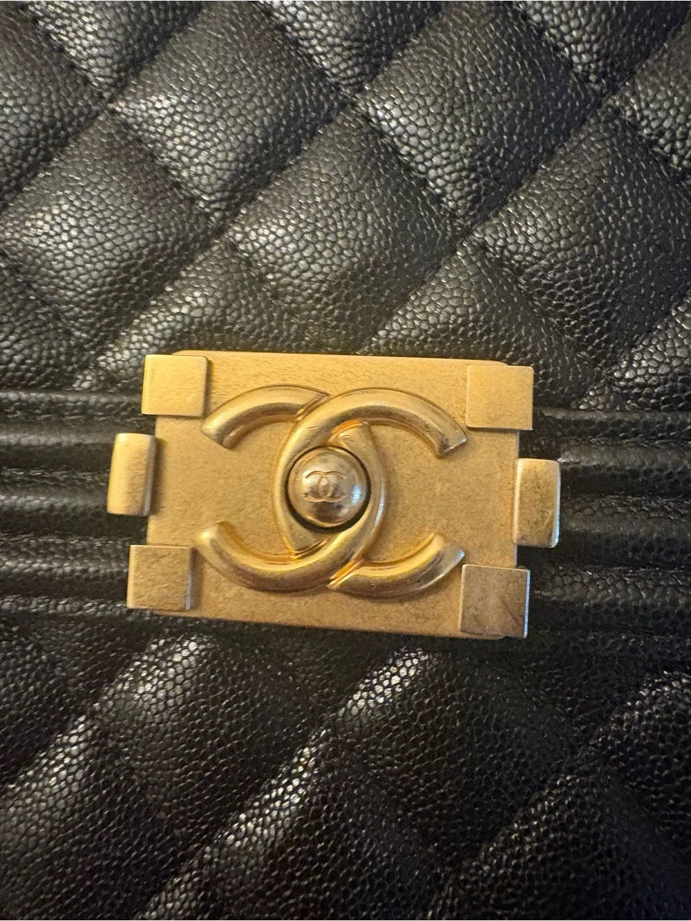 CHANEL | Bags | Chanel Black Quilted Leather North South Crossbody With ...